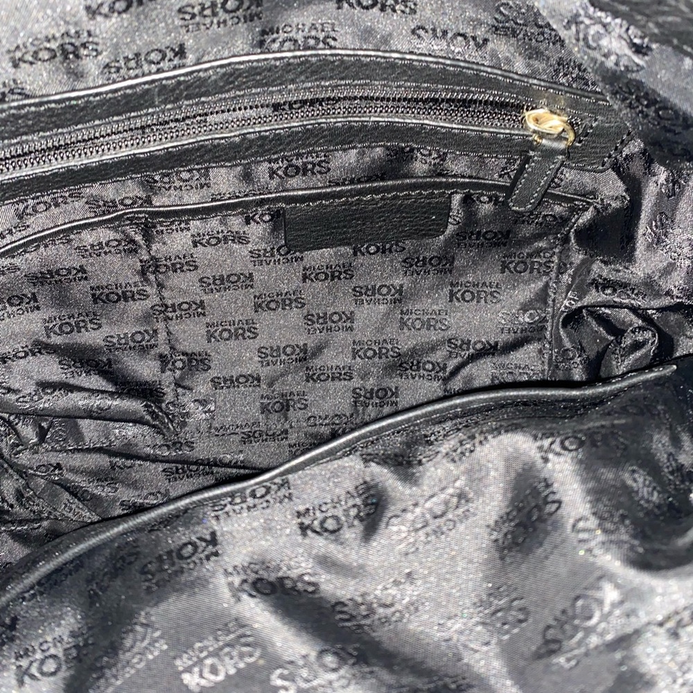 Mk Pebbled Leather Bag - Gem